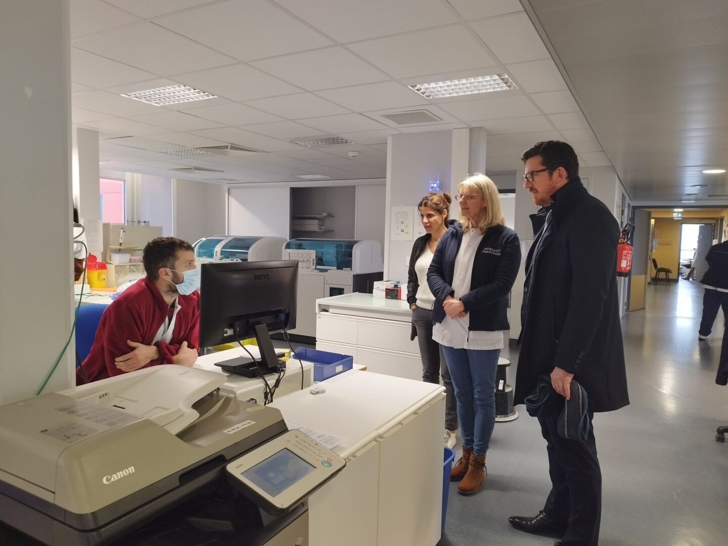 Cérémonie des voeux et visite de services - Centre hospitalier de Valence